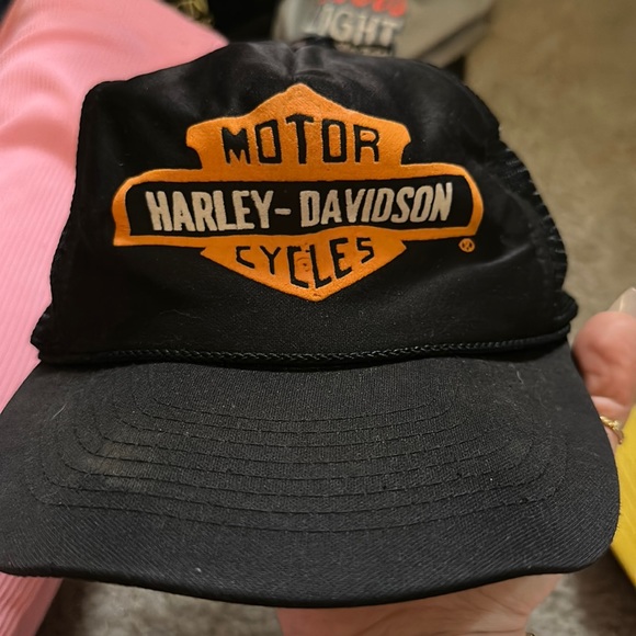 Harley-Davidson | Accessories | Vintage Harley Davidson Snapback | Poshmark